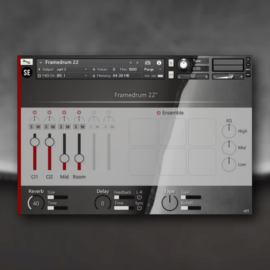 Framedrum 22" – Schallenberg Engineering
